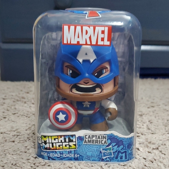 Marvel | Toys | Marvel Blue And Red Captain America Action Figure ...